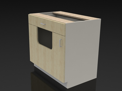 SSP05 Waste Unit Pharmacy Fixtures – Silver Star Industries