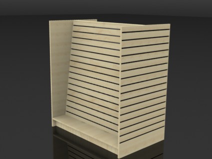 SF4 – Slatwall Display Rack – Silver Star Industries